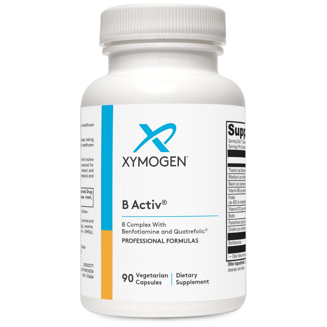 B Activ® 90 Capsules - Premium Activated B Complex Vitamin Supplement ...